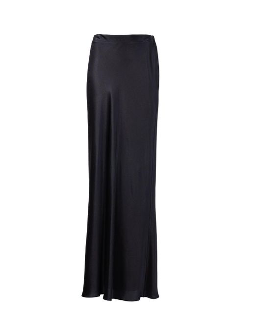 Antonelli Silk Skirt in Black | Lyst