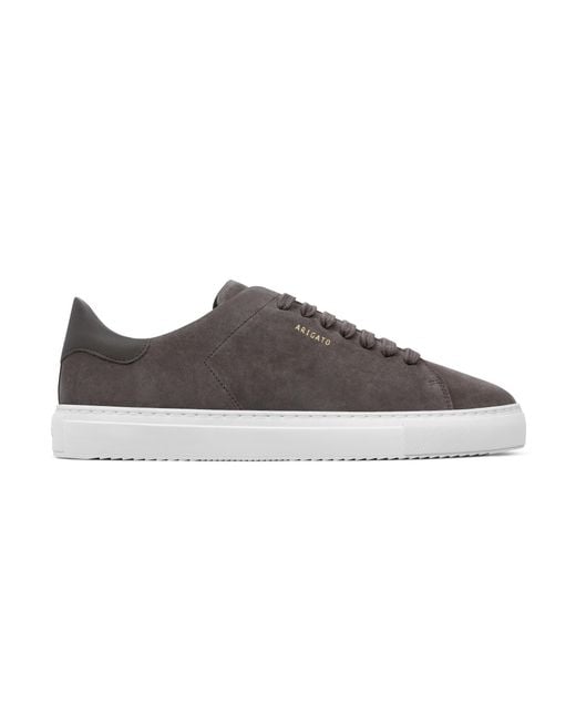 Axel Arigato Clean 90 Suede Sneakers in Black for Men | Lyst