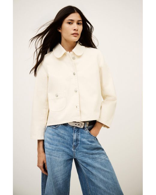Ba&sh Jacket Etiny in Natural | Lyst