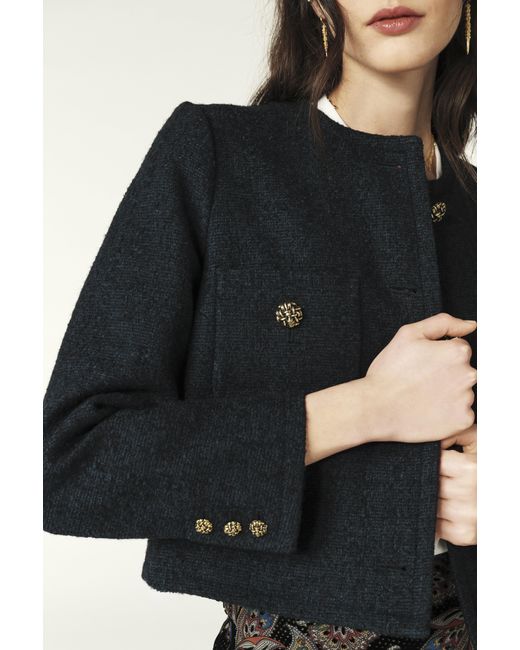 Ba&sh Meredith Jacket in Black | Lyst