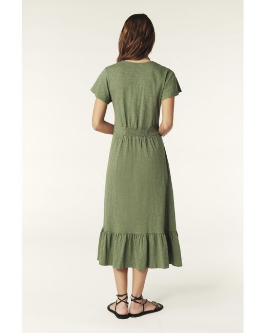 Ba&sh Dress Valma in Green | Lyst