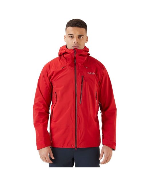 Rab Firewall Jacket in Red for Men | Lyst Rab Firewall Jacket in Red for Men | Lyst