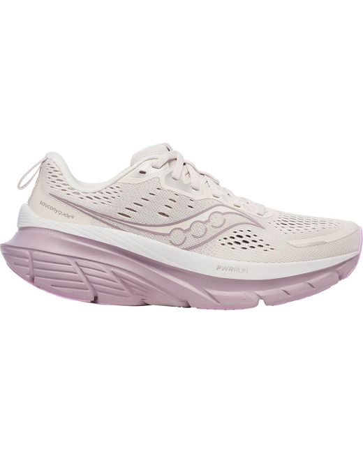 Saucony Guide 18 Running Shoe in White | Lyst