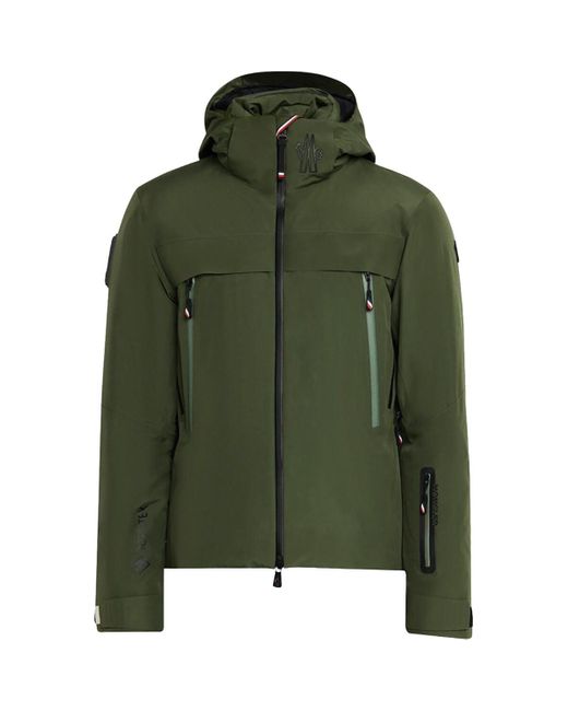 Moncler Balmhorn Gore-Tex Down Jacket in Green | Lyst