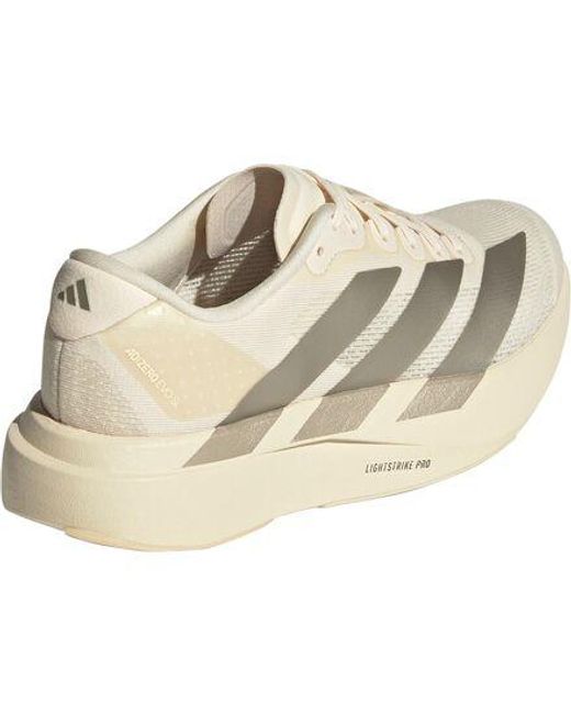 adidas Adizero Evo Sl Running Shoe in Natural | Lyst