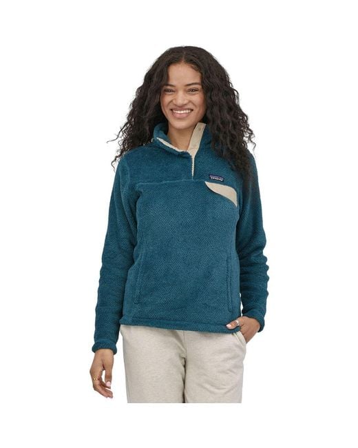 Patagonia Re Tool Snap T Fleece Pullover In Blue Lyst