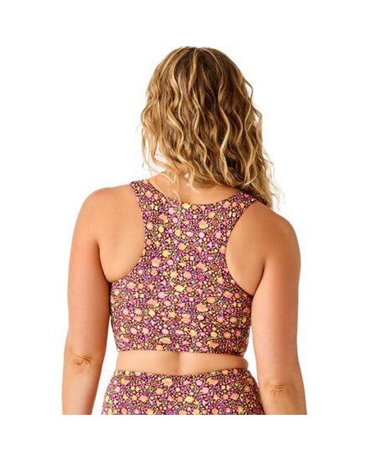 Carve Designs Tofino Swim Top in Pink | Lyst