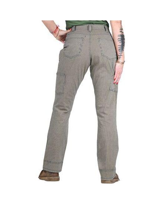 Dovetail Workwear Old School High Rise Pant in Gray | Lyst