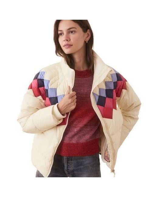 Marine Layer Archive Sierra Puffer Jacket in Red | Lyst