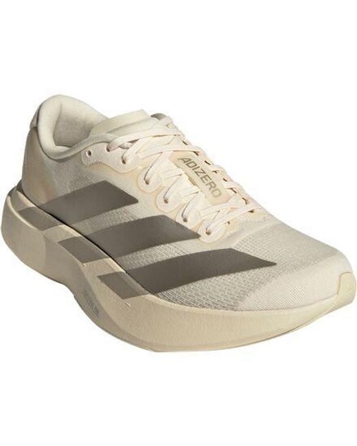 adidas Adizero Evo Sl Running Shoe in Natural | Lyst