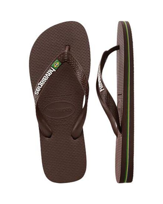 Havaianas Brazil Logo Flip Flop in Brown | Lyst