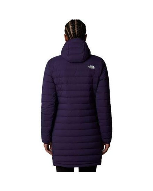 The North Face Stretch Down Insulated Parka in Blue | Lyst