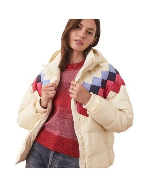 Marine Layer Archive Sierra Puffer Jacket in Red | Lyst