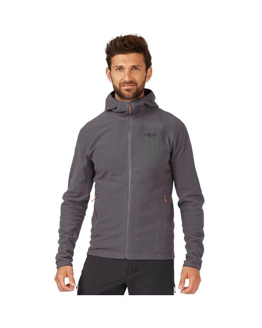Rab Tecton Hooded Jacket in Gray | Lyst