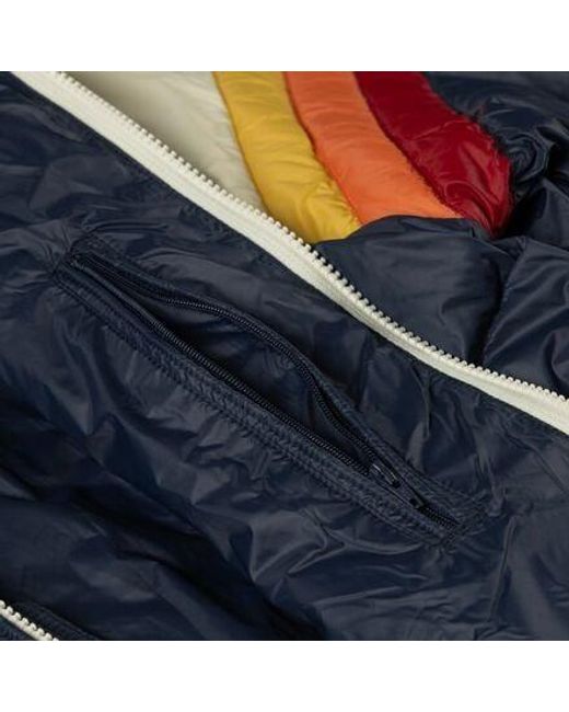 Marine Layer Archive Puffer Mock Jacket in Blue | Lyst