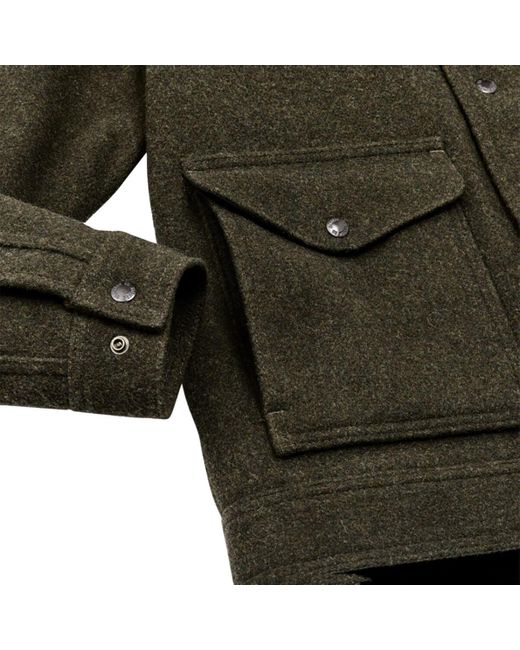 Filson Mackinaw Wool Work Jacket in Green for Men | Lyst Filson Mackinaw Wool Work Jacket in Green for Men | Lyst