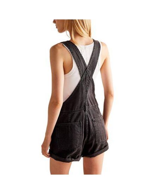 Free People Ziggy Shortall in Black | Lyst