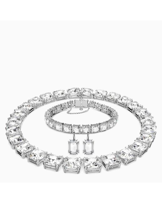 Swarovski Millenia Bijoux Set in Metallic | Lyst