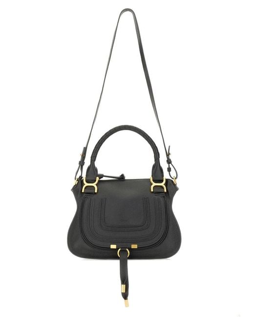 Chloé Chloã Bag "Marcie" in Black | Lyst UK