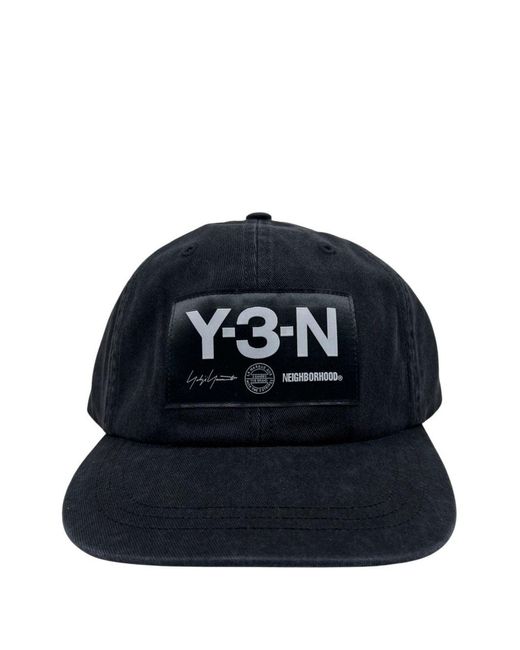 Y-3 X NBHD Logo Baseball Cap in Blue for Men | Lyst UK