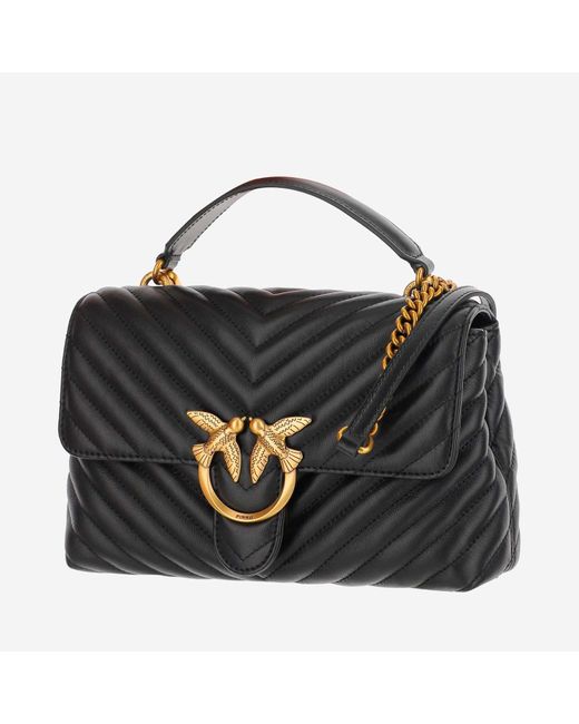Pinko Love Lady Puff Big Bag in Black | Lyst