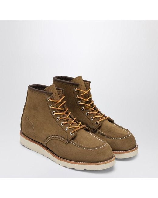 Red Wing Classic Moc Toe in Brown | Lyst UK
