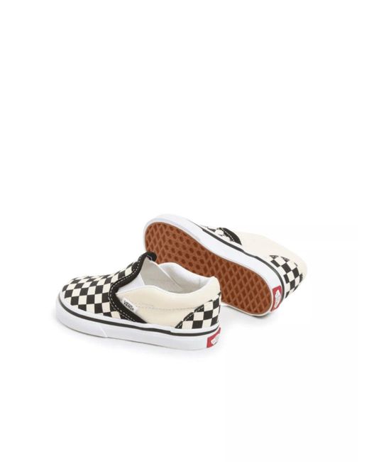 Vans "Checkers" Shoes in White | Lyst Canada