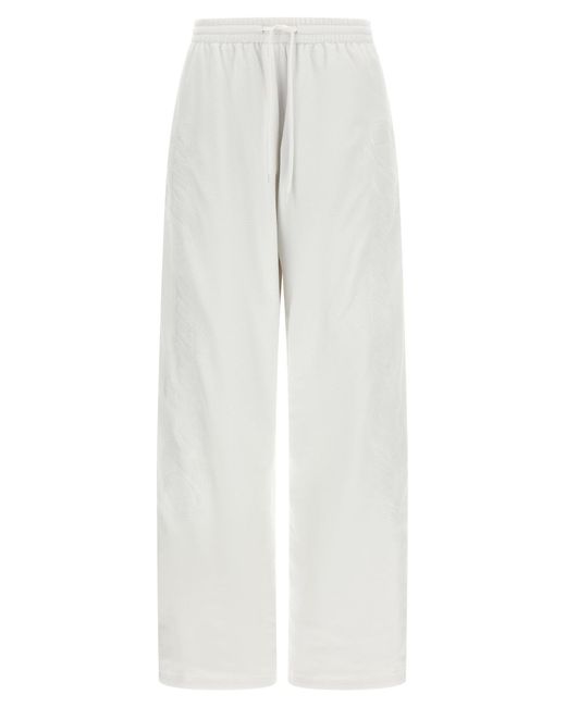 Balenciaga 'Cursive' Reversible Pants in White | Lyst UK