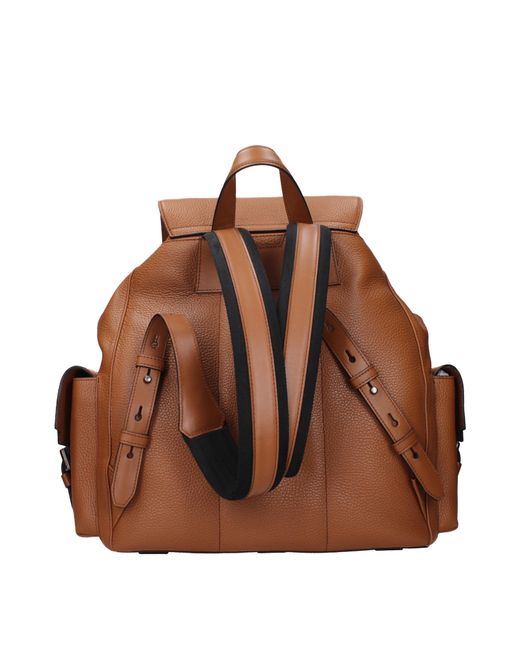 Pineider Tan Leather Bags And Pouches in Brown | Lyst UK