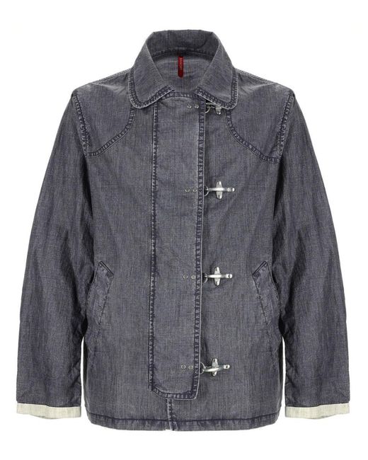 Fay "4 Hooks" Jacket in Blue | Lyst UK