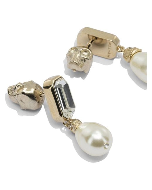 McQueen Jewels in White | Lyst