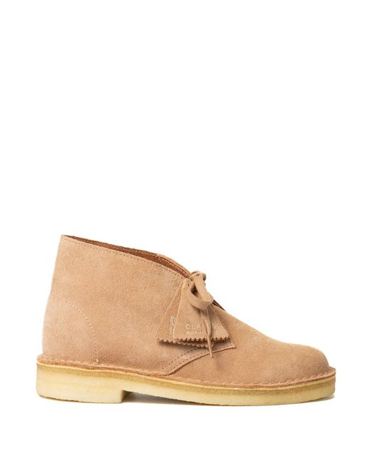 Clarks Sneakers in Natural | Lyst UK