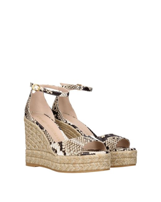 Stuart Weitzman Zeppe Leather in Metallic for Men | Lyst