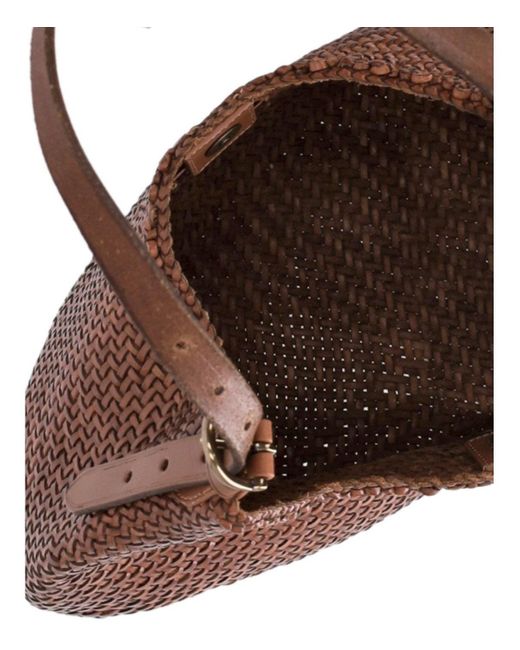 Dragon Diffusion Luna Tan Shoulder Bag in Brown | Lyst UK