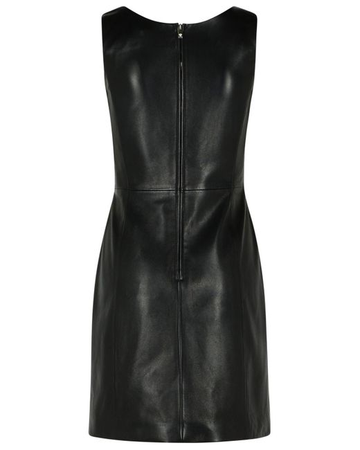 Versace Lear Dress in Black | Lyst
