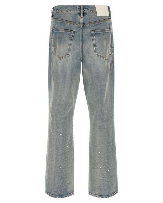 Purple 'P011 Vintage Slash Paint' Jeans in Blue for Men | Lyst UK