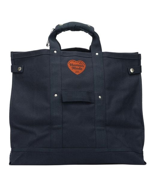 Human Made Travel Bag With Logo in Blue | Lyst UK