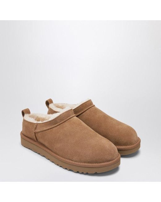 UGG Ankle Boots Micro Color Chestnut in Brown | Lyst UK