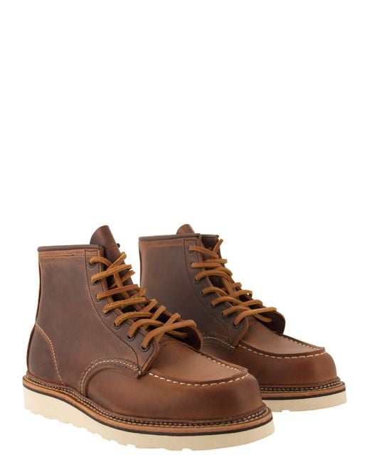 Red Wing Classic Moc in Brown for Men | Lyst UK