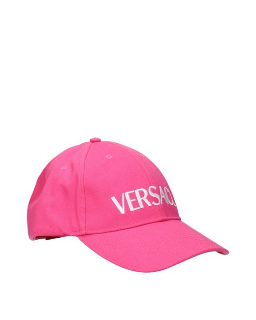 Versace Hats For in Pink | Lyst