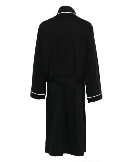 Polo Ralph Lauren Robe Lounge Robe in Black for Men | Lyst UK