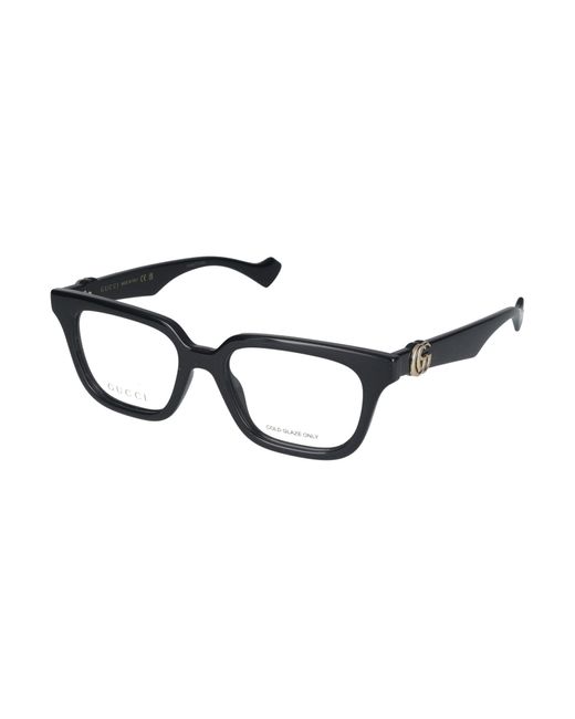 Gucci Gg1536O Eyeglasses in Black | Lyst
