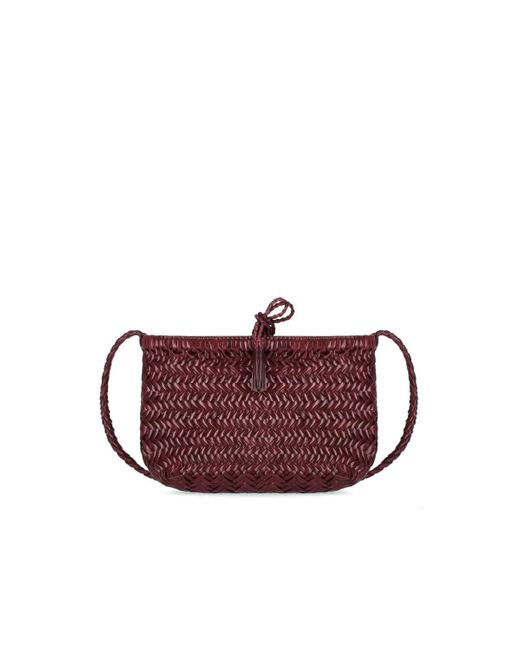 Dragon Diffusion Minsu Burgundy Crossbody Bag in Purple | Lyst