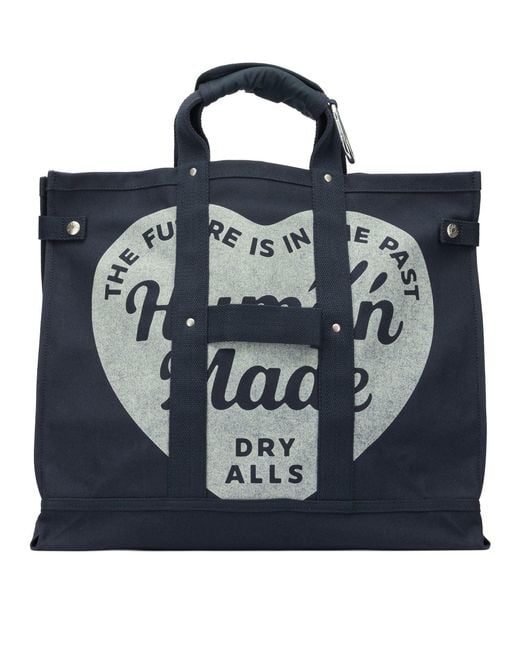 Human Made Travel Bag With Logo in Blue | Lyst UK