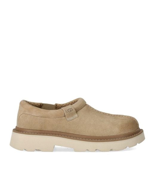 UGG Tasman Lug Mustard Seed Slip-on in Natural for Men | Lyst