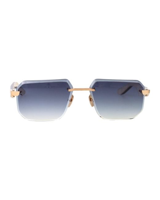 Maybach Rimless Sunglasses The Visionist Sun I Mg Mdx M in Blue | Lyst UK