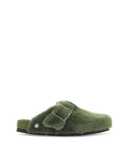 Birkenstock Boston 1774 Shear in Green | Lyst UK