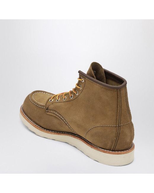 Red Wing Classic Moc Toe in Brown | Lyst UK