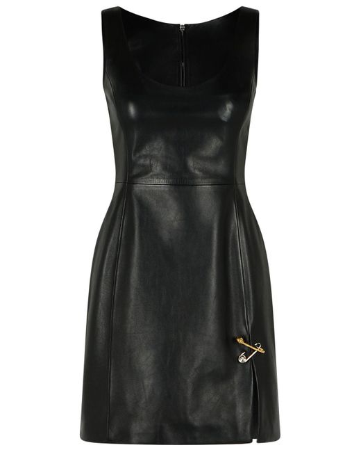 Versace Lear Dress in Black | Lyst