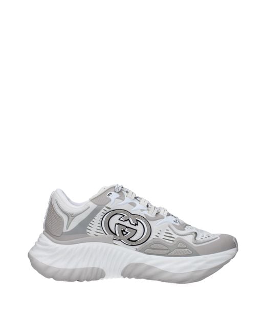 Gucci Sneakers Ripple Ladies Fabric in Gray | Lyst
